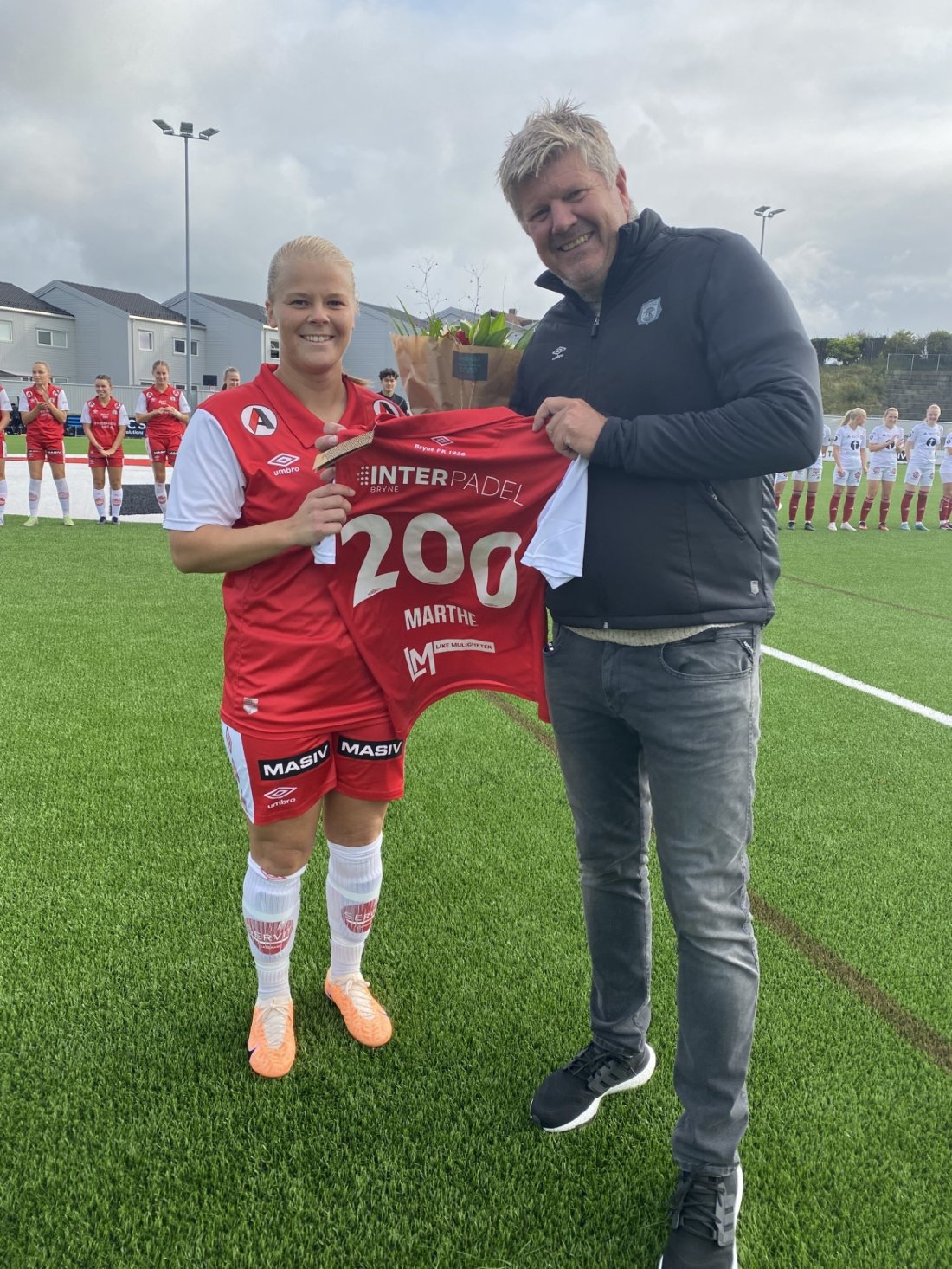 Første kvinne til 200 kamper / Bryne FK